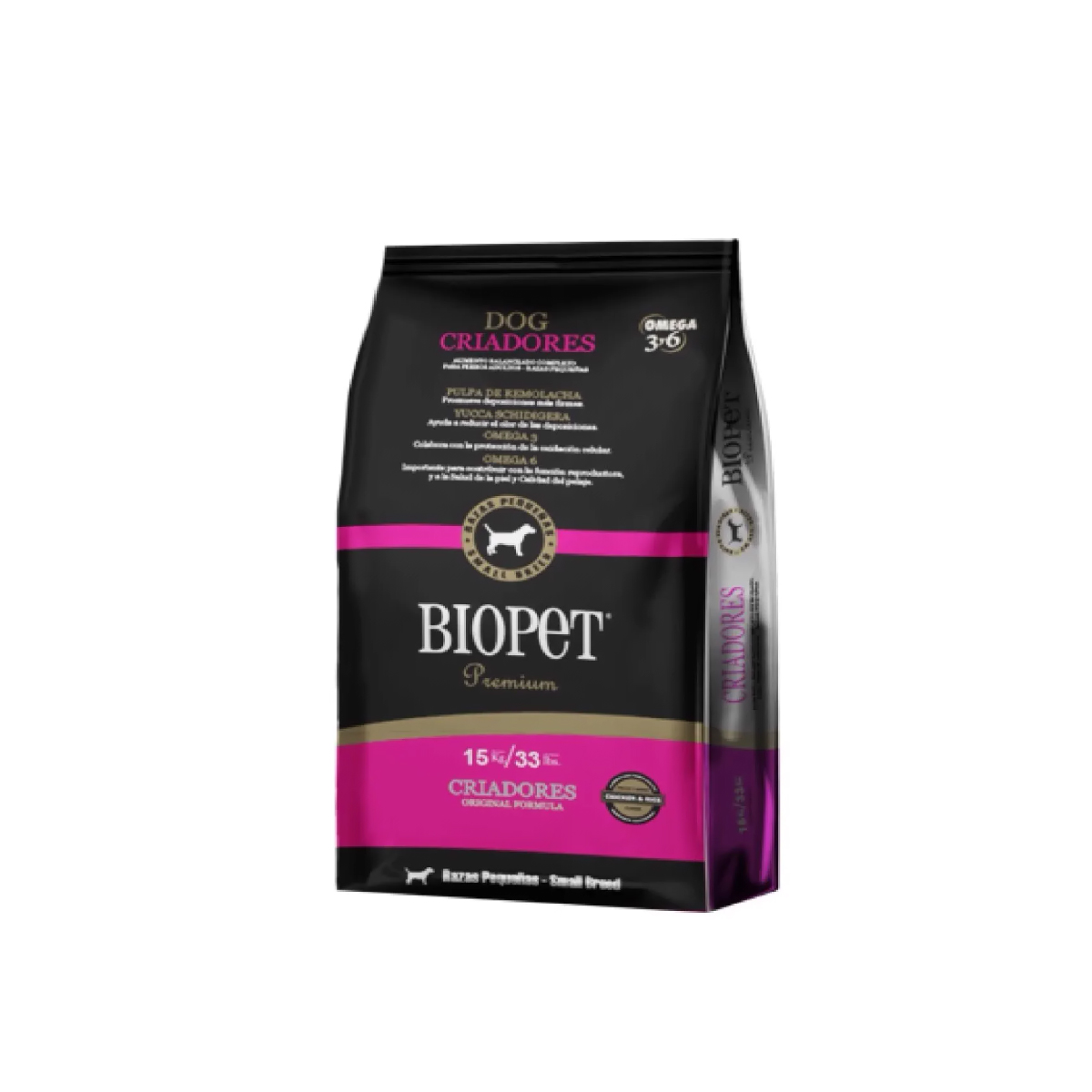 BIOPET ADULTOS RAZAS PEQUE„AS X 15 KGS | Mundo Plagas