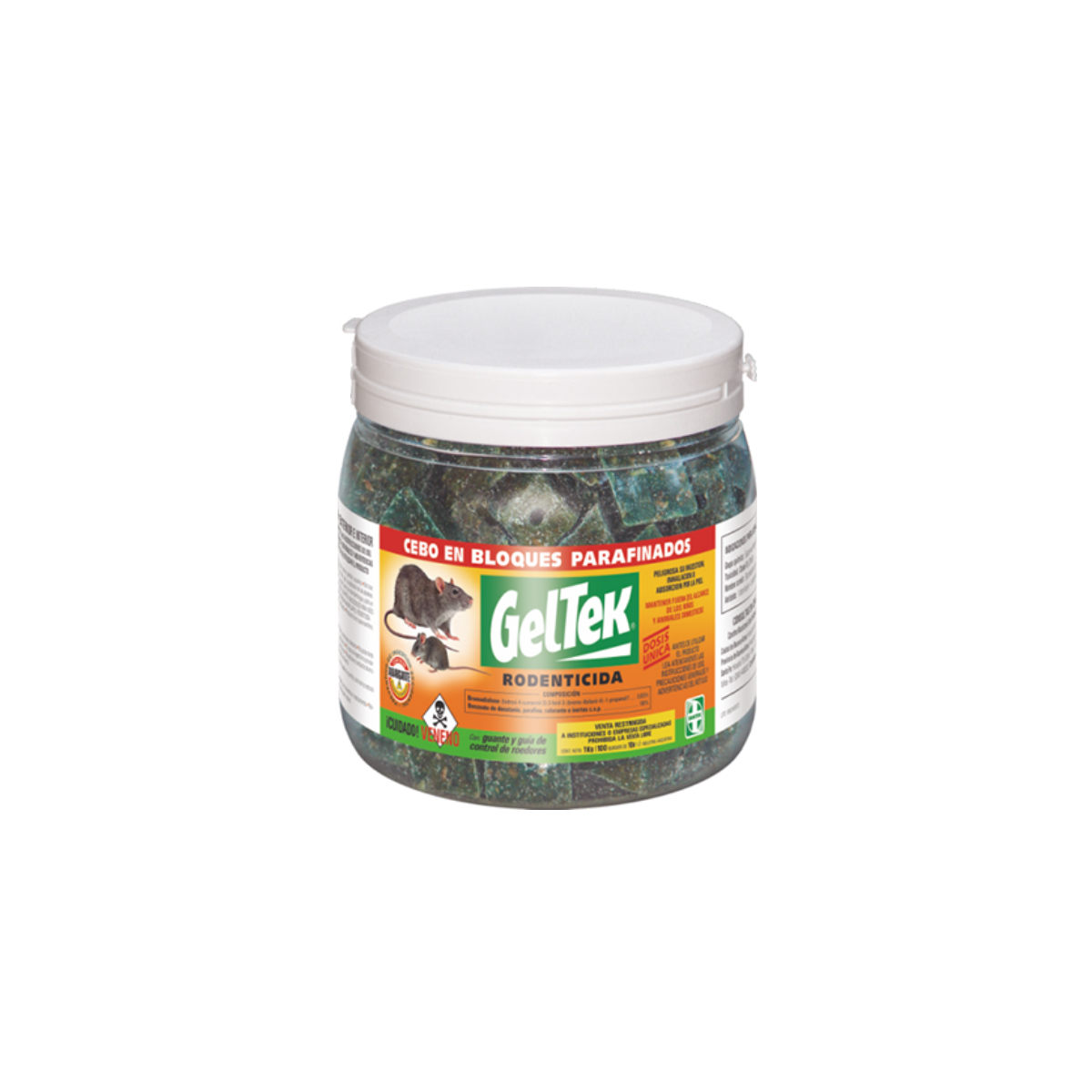 GELTEK BP X 1 KG BALDE PLASTICO | Mundo Plagas