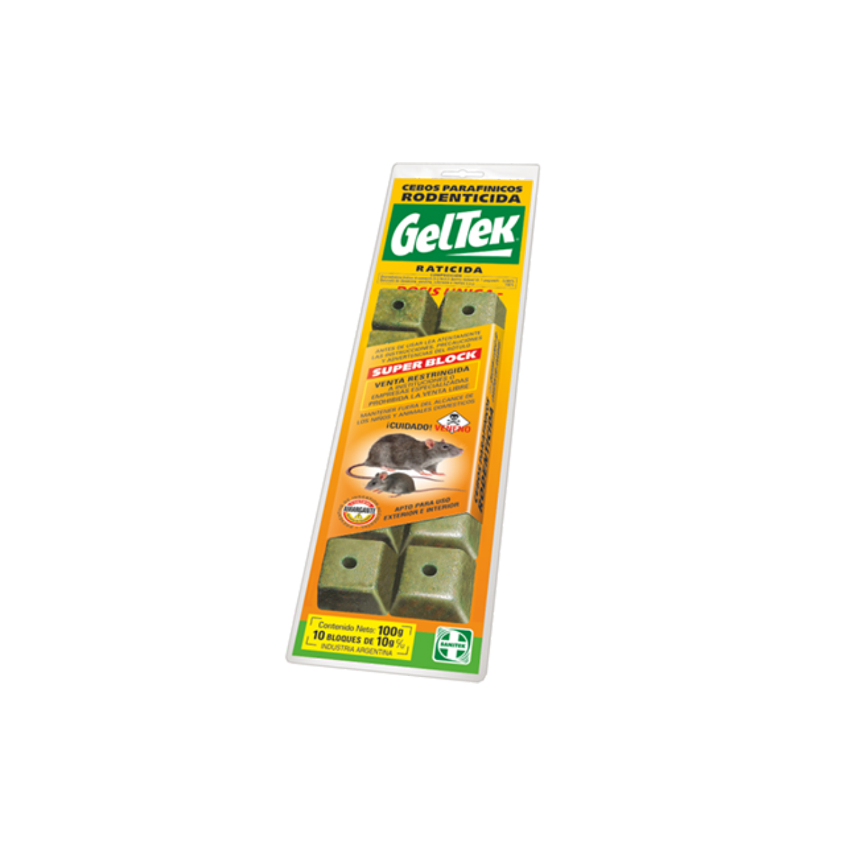 GELTEK BP X 100 GRS BLISTER X 10U | Mundo Plagas