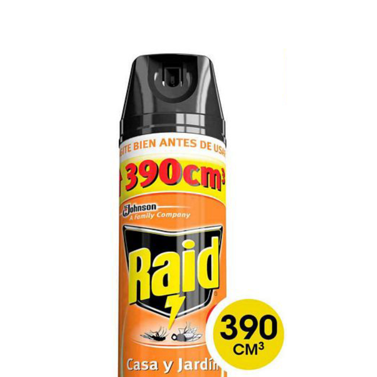 RAID CASA Y JARDIN AEROSOL X 390CC | Mundo Plagas