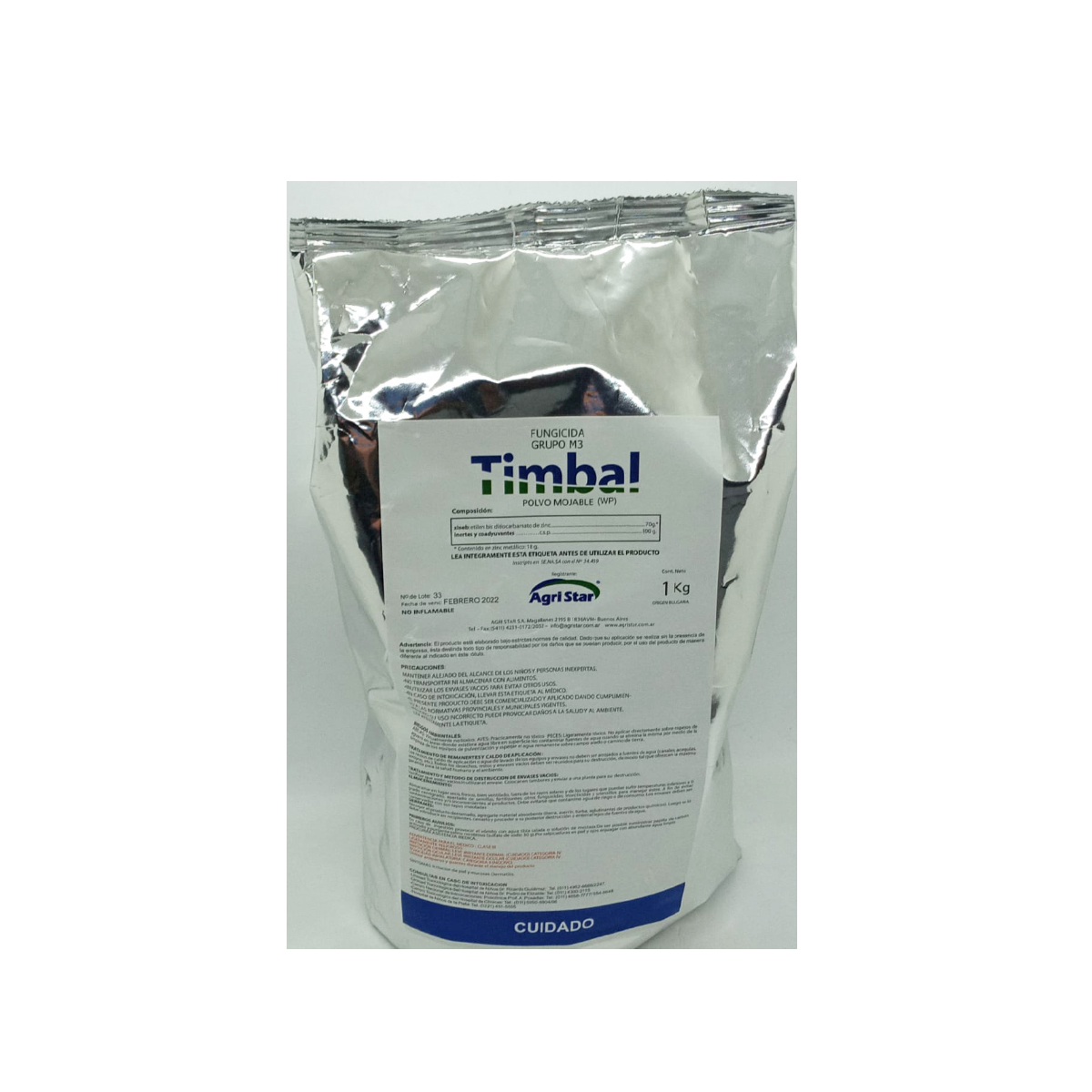 TIMBAL X 1 KG POLVO MOJABLE | Mundo Plagas